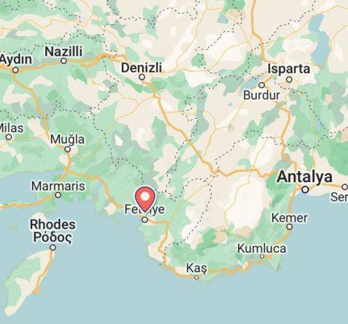 Fethiye Map Fethiye Wikipedia
